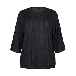 ZIZZI Bluse Damen Gr&ouml;&szlig;e 5XL/6XL schwarz / wei&szlig;
