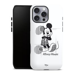 DeinDesign iPhone 16 Pro Max Handy Panzer Handyh&uuml;lle robuste Outdoor H&uuml;lle Schutzh&uuml;lle gl&auml;nzend Mickey Mouse Disney Official Licensed Product Tough Case