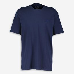 TK Maxx Dunkelblaues Loose T-Shirt mit Logostickerei