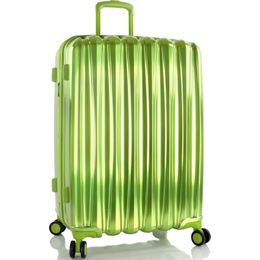 Hartschalen-Trolley Heys "Astro, 76 cm" Gr. B/H/T: 51 cm x 76 cm x 30 cm 104 l, grün (green) Koffer Reisegepäck groß Reisekoffer TSA Schloss Volumenerweiterung