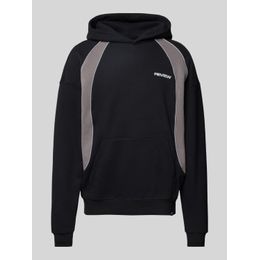 Review Hoodie mit Känguru-Tasche