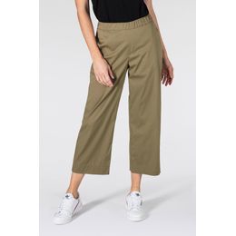 7/8-Hose MAC "STEFFI" Gr. 34, N-Gr, grün (olive) Damen Hosen Schlupfhose