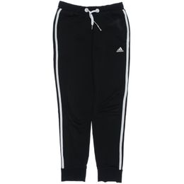 Adidas Damen Stoffhose, schwarz, Gr. 152