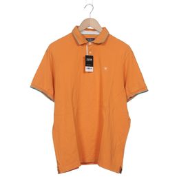 Hackett London Herren Poloshirt, orange, Gr. 54