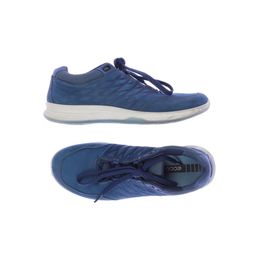 Ecco Damen Sneakers, blau, Gr. 36