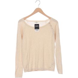 Tom Tailor Damen Pullover, beige, Gr. 36