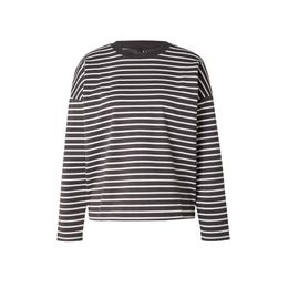 Véro Moda VERO MODA Shirt 'ABBY' Damen Größe S basaltgrau / weiß