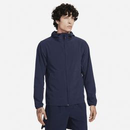 Nike Unlimited vielseitige, wasserabweisende Jacke mit Kapuze für Herren - Blau