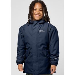 Outdoorjacke Jack Wolfskin "COSY BEAR JACKET G" Gr. 128, blau (night, blue) Kinder Jacken