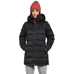 Schöffel Parka SCHÖFFEL "BOSTON" Gr. 38, schwarz Damen Jacken