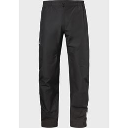 Schöffel Outdoorhose SCHÖFFEL "2.5L Pants Tarvis M" Gr. 48, Normalgrößen, schwarz (9990, schwarz) Herren Hosen