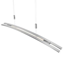 LED-Balkenpendelleuchte Sam, nickel