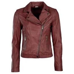 Bikerjacke JCC "8167" Gr. 44, rot Damen Jacken