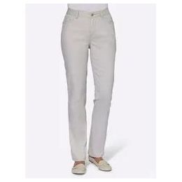 WITT Bequeme Jeans CASUAL LOOKS Gr. 52, Normalgrößen, grau (hellgrau) Damen Jeans