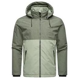 Outdoorjacke Ragwear "Roens" Gr. XXL (56), grün (olivgrün) Herren Jacken Stylische Übergangsjacke mit abnehmbarer Kapuze