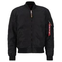 Bomberjacke Alpha Industries "Alpha Industries Men - Bomber Jackets MA-1 VF 59" Gr. L, schwarz Herren Jacken