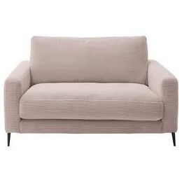 1,5-Sitzer Inosign "Downtown B/T/H: 152/105/84 cm" Sofas Gr. B/H/T: 152cm x 84cm x 105cm, Cord, rosa weicher Sitzkomfort, Cord, gemütliches Loungemöbel zum Relaxen