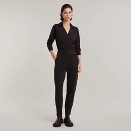 G-Star Raw Shirt Jumpsuit - Schwarz - Damen