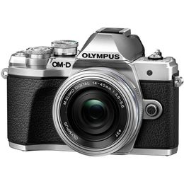 OM-D E-M10 II - Schwarz/Silber + Olympus M.Zuiko Digital 14-42mm 1:3.5-5.6 II R + M.Zuiko Digital ED 40-150mm F4-5.6 R f/3.5-5.6 + f/4-5.6