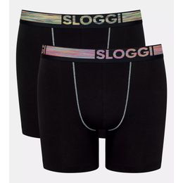 Sloggi - Herren Short - Black 000M - Sloggi Men Go Abc Natural - Unterwäsche für Männer