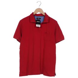 Bugatti Herren Poloshirt, rot, Gr. 52