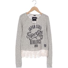 Superdry Damen Pullover, grau, Gr. 38