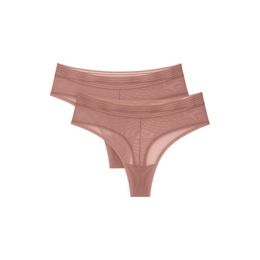 Triumph - String - Brown 00XL - Tempting Sheer - Unterwäsche für Frauen