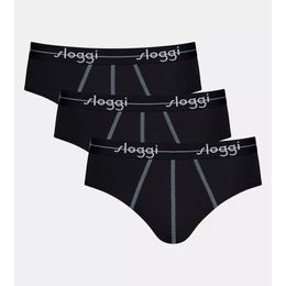 Sloggi - Herren Midi - Black 0004 - Sloggi Men Start - Unterwäsche für Männer