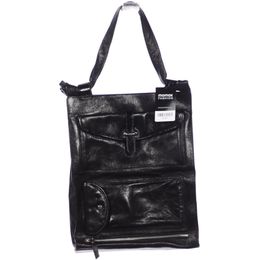 Cos Damen Handtasche, schwarz, Gr.