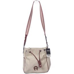 Aigner Damen Handtasche, cremeweiß, Gr.