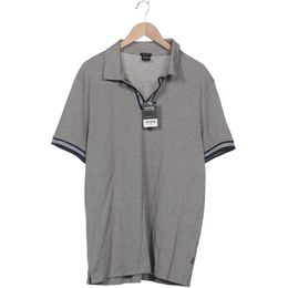 BOSS by Hugo BOSS Herren Poloshirt, grau, Gr. 56