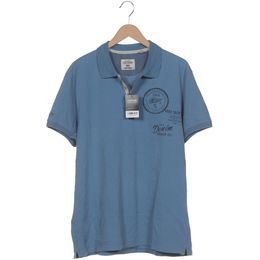 CAMP DAVID Herren Poloshirt, blau, Gr. 56