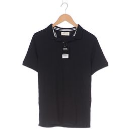 Pier One Herren Poloshirt, schwarz, Gr. 52