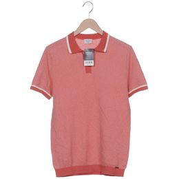 OLYMP Herren Poloshirt, orange, Gr. 46