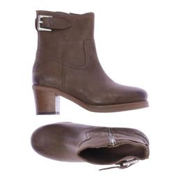 Shabbies Amsterdam Damen Stiefelette, braun, Gr. 36