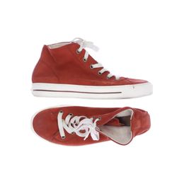 Paul Green Damen Sneakers, rot, Gr. 6.5