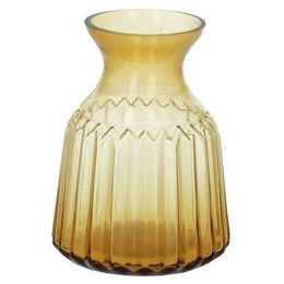 Bloomingville Vase Glas 14,5 cm braun