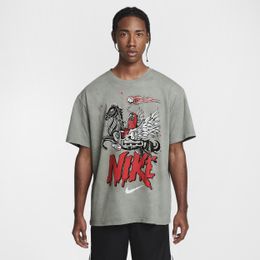 Nike Max90 Basketball-T-Shirt (Herren) - Grau