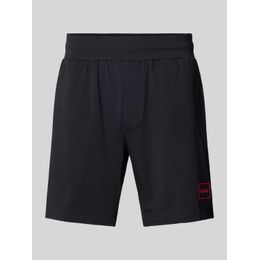 Hugo Regular Fit Shorts mit Label-Detail Modell 'Laze'