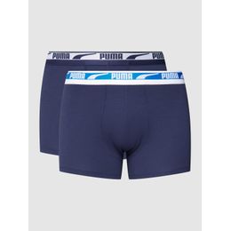 Puma Trunks mit Label-Details im 2er-Pack