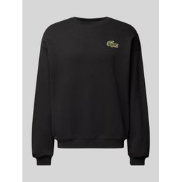 Lacoste Sweatshirt mit Logo-Patch