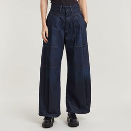 G-Star Raw Pleated Jeans - Dunkelblau - Damen