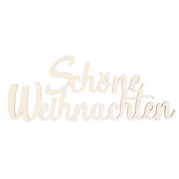 buttinette Schriftzug "Schöne Weihnachten"