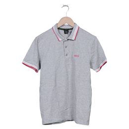 BOSS Green Herren Poloshirt, grau, Gr. 48