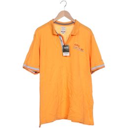 Brax Herren Poloshirt, orange, Gr. 58