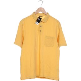 Brax Herren Poloshirt, gelb, Gr. 52