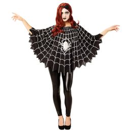 buttinette Poncho "Spinne", schwarz