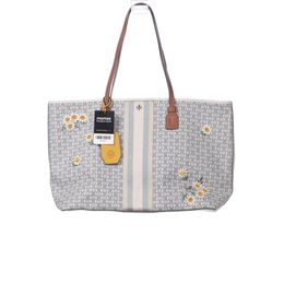 Tory Burch Damen Handtasche, grau, Gr.