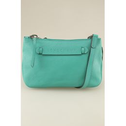 Longchamp Damen Handtasche, türkis, Gr.