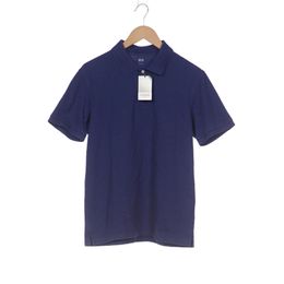 Uniqlo Herren Poloshirt, blau, Gr. 52